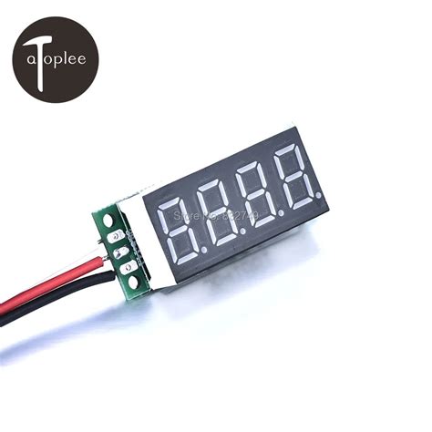 PCS DC V Common Anode Bite Red LED Display Digital Tube Voltage Meters Measurement