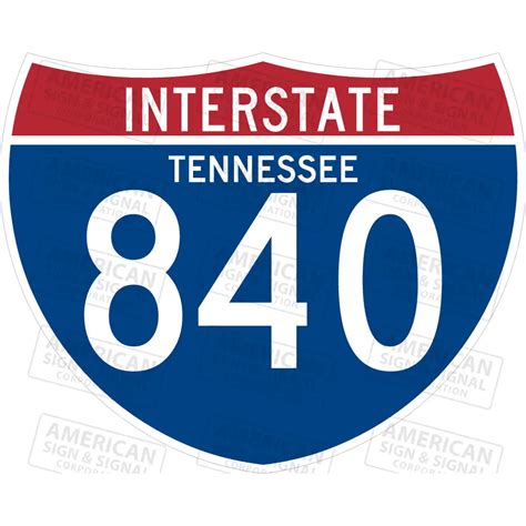 M1 1 Interstate Shield Sign 3 Digit