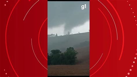Vídeo Tornado Passa Por São José Da Boa Vista No Norte Do Paraná
