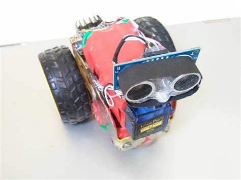 obstacle avoiding robot compact