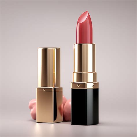 Premium Photo Lipstick Product Mock Up Showcase