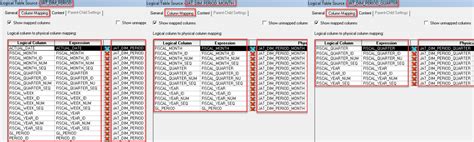 Fragmented And Aggregated Tables In Obiee Using Odi Part 55 Setting