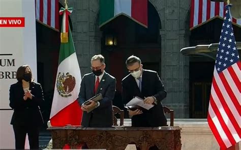 México Y Estados Unidos Firman Memorándum De Entendimiento Énfasis
