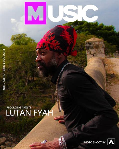 Lutan Fyah Music Magazine Cover Designs