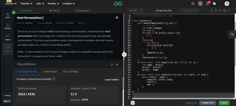 Keerthika A S On Linkedin Gfg160 Codingchallenge Day5