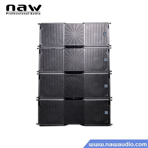 Outdoor Big Power 3 Way Dual 12 Inch Line Array Passive Sound System