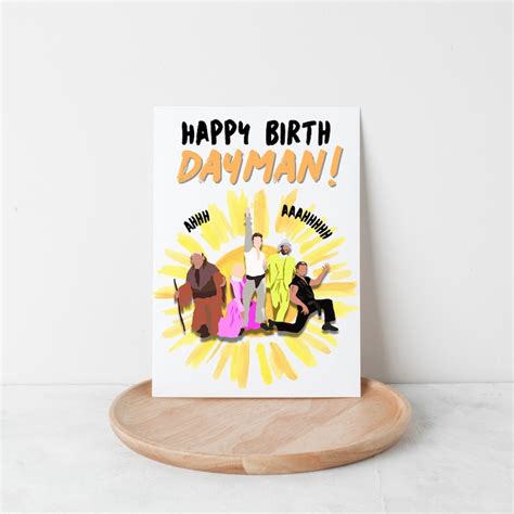 Its Always Sunny Birthday Card Dayman Birthday Card Sunny Etsy