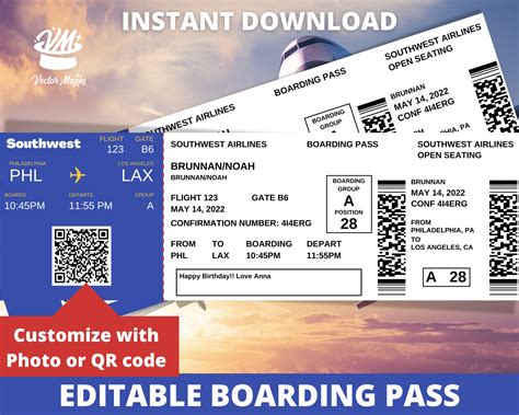 Delta Airlines Print Boarding Pass