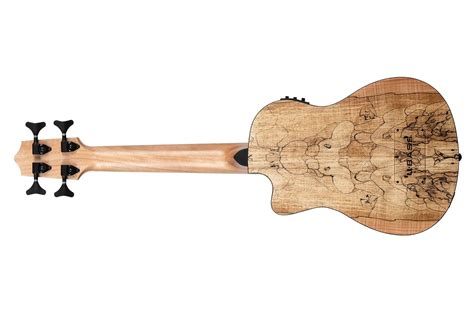 Kala Spalted Maple Acoustic Electric U•bass Bass Direct