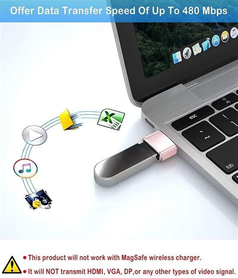 Jihaan Pack High Speed USB C To USB Female USB Male USB Type C Female To USB OTG Adapter