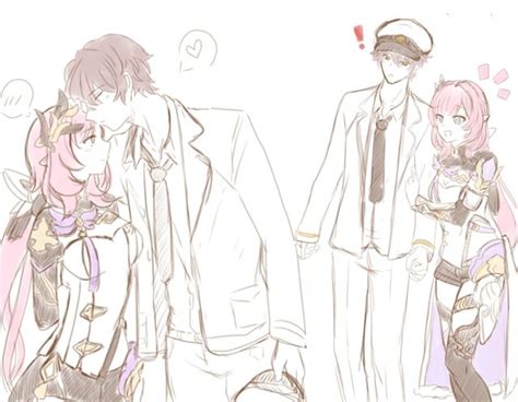 Elysia And Captain R Houkai3rd