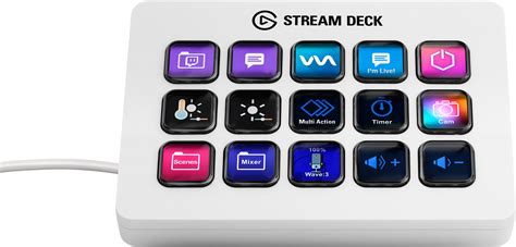 Elgato Stream Deck MK 2 Full Size Wired USB Keypad With 15