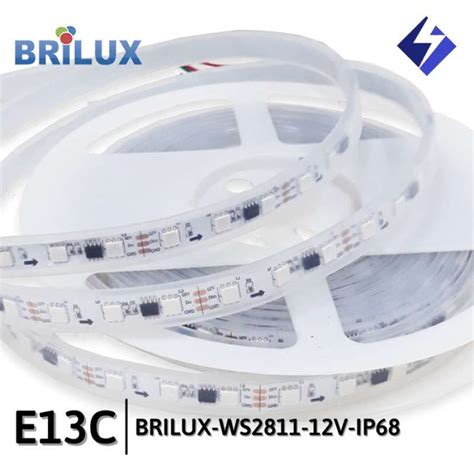 Jual Led Strip Digital Ws2811 Rgb 12v Ip68 Outdoor 60 Led Smd 5050