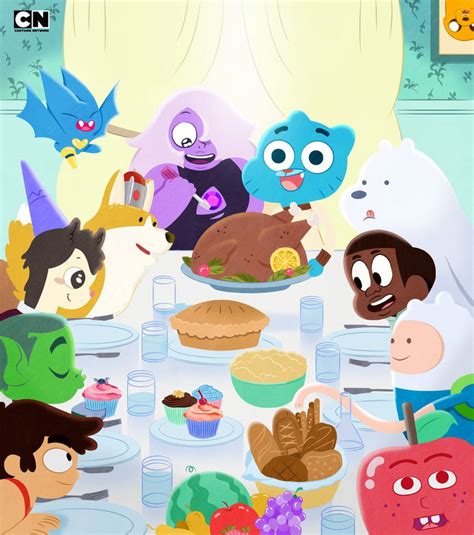 Cartoon Network Thanksgiving By Jack1set2 On Deviantart