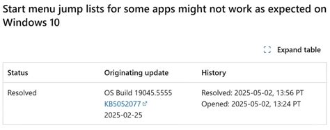 微软承认 Win10 开始菜单跳转列表失效问题 果核剥壳