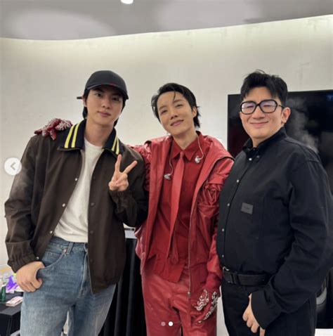 살 쏙 빠진 방시혁 Bts 제이홉x진 만나 뭉클 감동이야