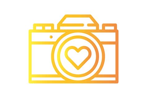 Valentines Asset Gradient Outline Svg Graphic By Genta Illustration