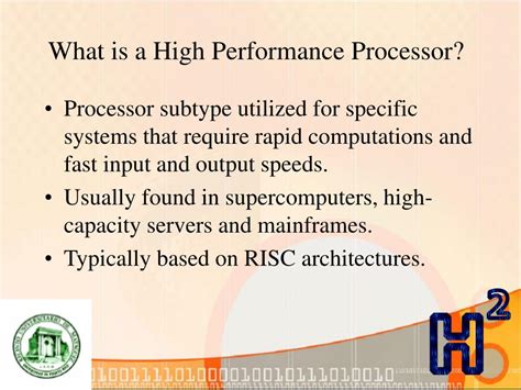 Ppt High Performance Processors Powerpoint Presentation Free Download Id6561463
