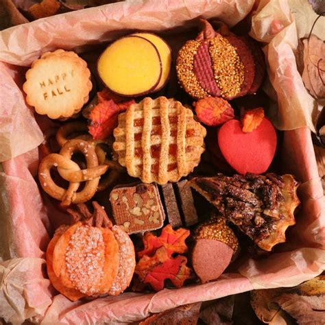 10 Autumn Cookies From One Dough Fall Cookie Box