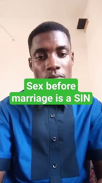 Sex Before Marriage Is A Sin Music Gospelmusic Song Youtube