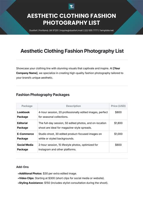 Free List Templates Editable And Printable