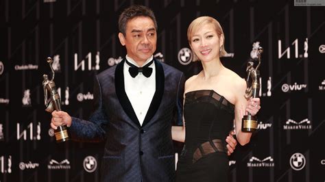 熱爆娛樂 金像獎2023｜鄭秀文台上漏多謝許志安 青雲笑言拍「右眼見到鬼」 劉青雲 安仔 許志安 鄭秀文 金像獎