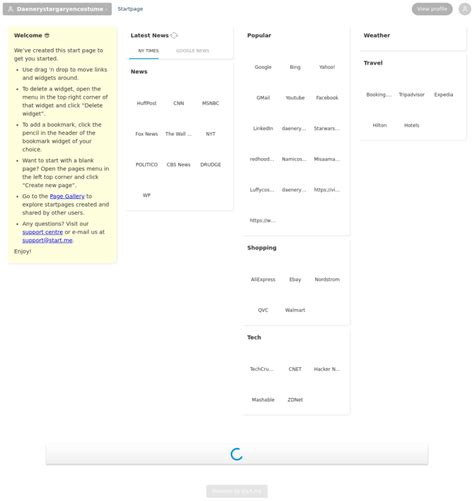 Startpage Start Me