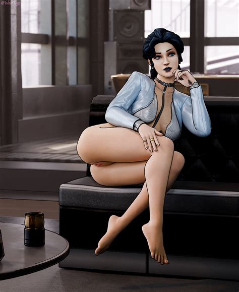 Rule 34 Blender Software Blue Eyes Blue Hair Bottomless Crossover