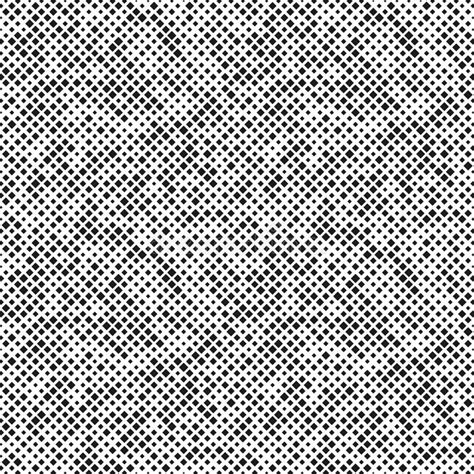 Black Color Seamless Pattern With Rhombuses Abstract Design