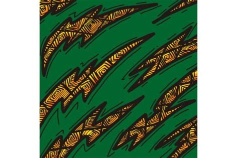 Green Abstract Spiral In Scratch Pattern Graphic By Arief Sapta Adjie Ii · Creative Fabrica