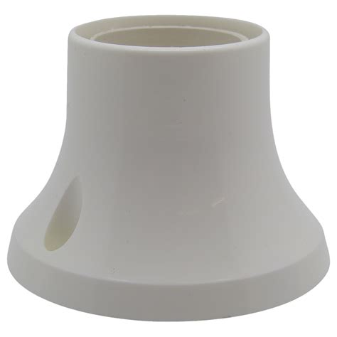 Plastic Es Batten Lampholder White Candle Tubes