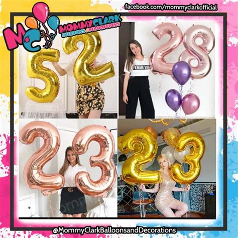 32 Big Size Foil Balloon Number Foil Balloon Balloon Decors For