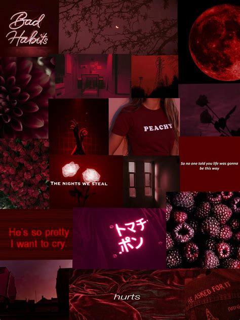 Background Warna Merah Maroon