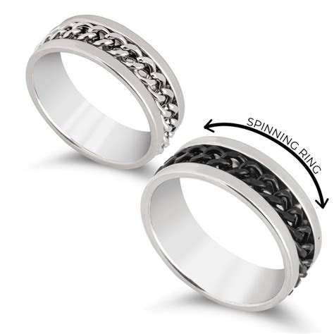 Mens Fidget Wedding Ring Online