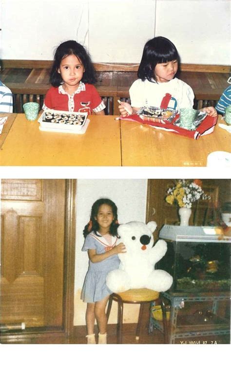 조여정 어린시절 모습 연예 포토 토크 네모판