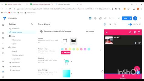 Appsheet Youtube
