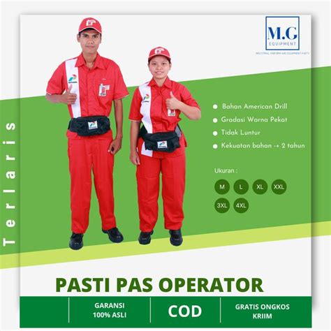 Jual Seragam Operator Spbu Pertamina Ob Pengawas Murah Shopee Indonesia