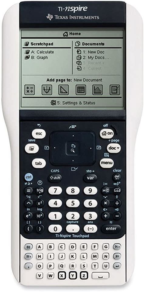 Ti Nspire With Touchpad And Software Calculators Direct Buy Calculators Online