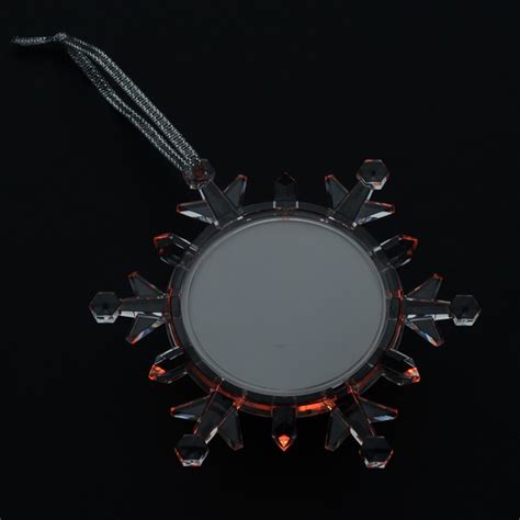 Light Up Snowflake Photo Ornament 150607