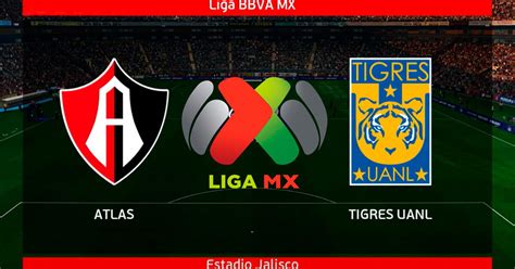 A qué hora juega Atlas vs Tigres HOY EN VIVO ONLINE canal de