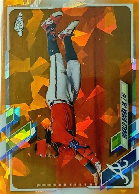 Ronald Acuna Jr 2021 Topps Chrome Sapphire Edition Orange 263 Price