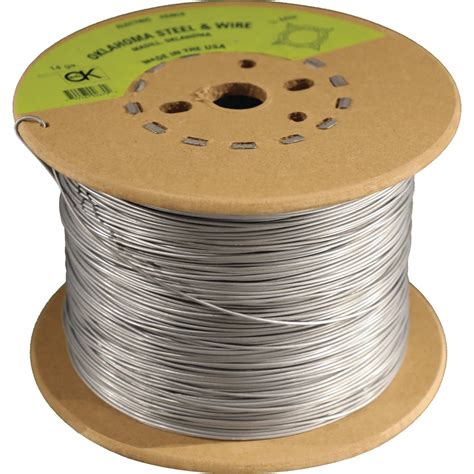 Bekaert Electric Fence Wire 17 Gauge 1 2 Mile 2640 Feet For Fencing