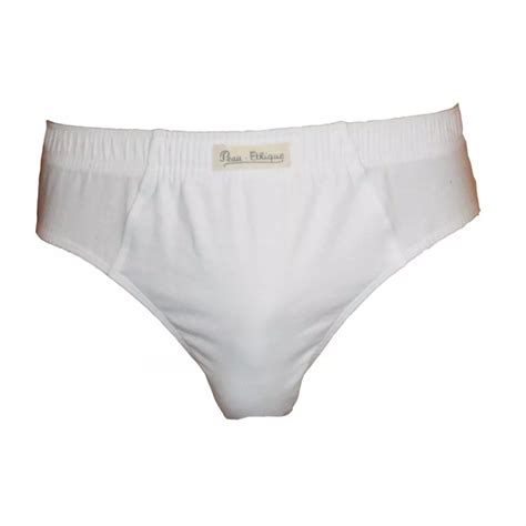 Slip Homme Blanc Coton Bio