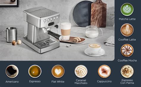 Geek Chef GCF E Bar Espresso Maker Coffee Machine