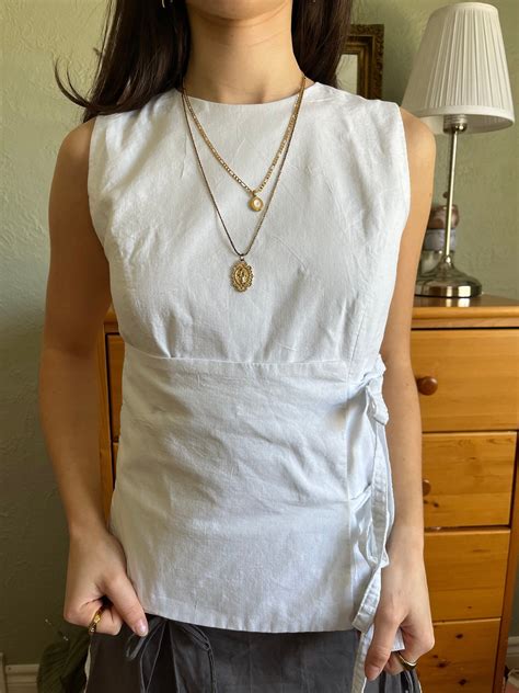 Side Tie Tank Sewing Pattern Digital Pdf Sewing Pattern Instant
