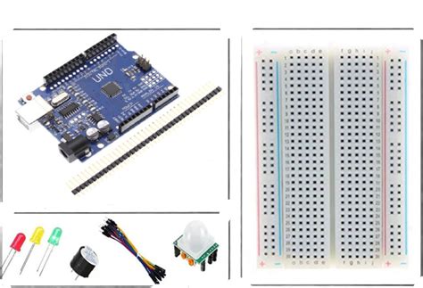 Buy Olatus Arduino Uno R3 Smd With Pir Hc Sr501 And Breadboard 400