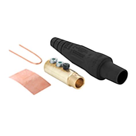 Conector Cam Lock Hembra 400a 600v Negro Electro Enchufe
