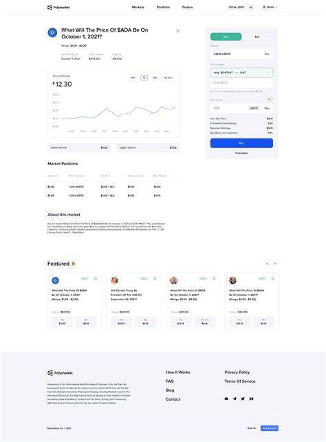 Polymarket The Global Information Markets Platform On Behance