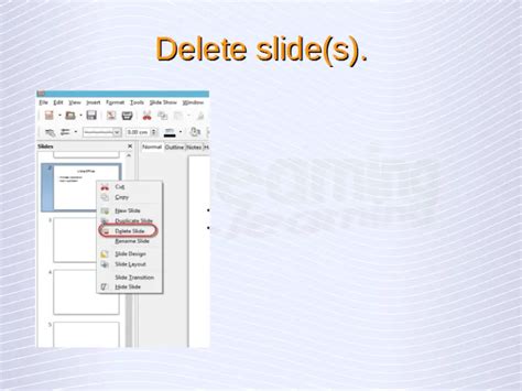 Understanding Presentations Copy Move Delete Slides