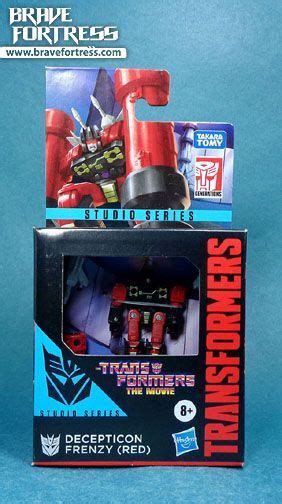 Transformers Studio Series 86 Core Class Frenzy Brave Fortress